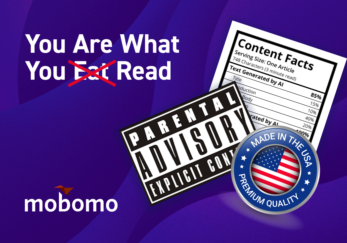 You Are What You Eat Read Mobomo Mobomo